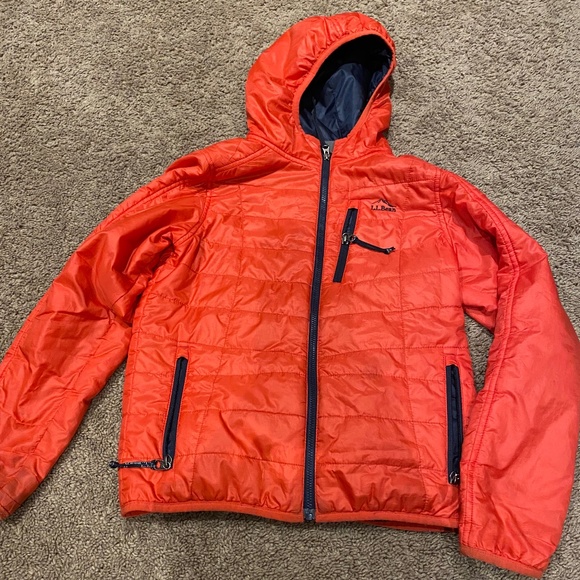 L.L. Bean | Jackets & Coats | Ll Bean Kids Primaloft Packaway Hooded ...
